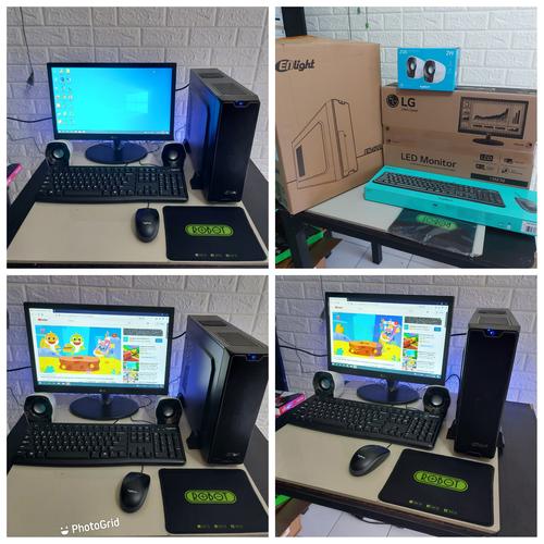 Jual Komputer PC Rakitan Office Core i5 ram 8gb ssd+HDD LED LG 19 ...