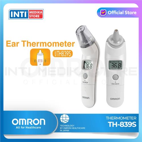 Promo OMRON - Termometer Telinga TH 839S | Thermometer Digital Anak ...