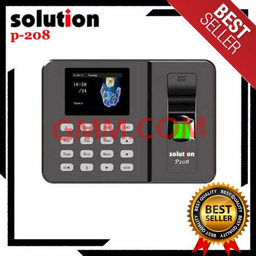 Jual FingerPrint Solution P208 / Mesin Absensi Sidik Jari / Finger ...