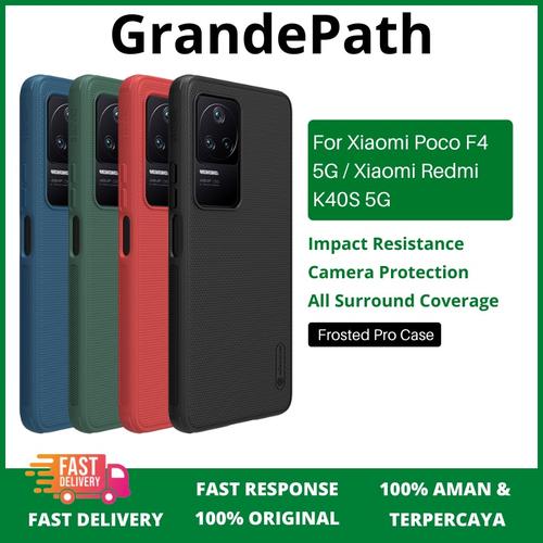 Jual Case Xiaomi Poco F4 5G / Redmi K40S NILLKIN Frosted Pro Casing ...