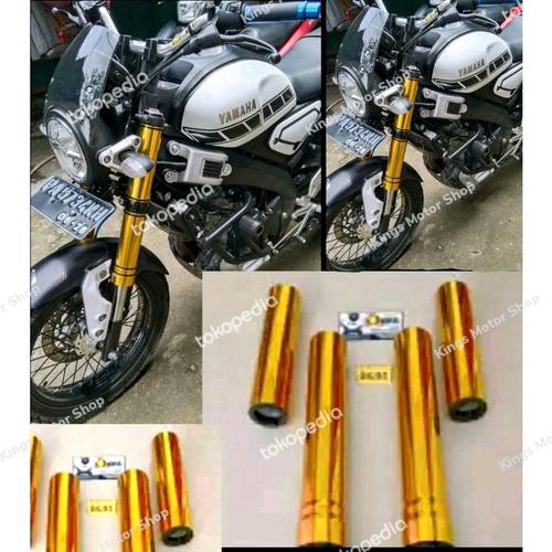 Jual Cover Shock Upside Down Yamaha XSR155 Sepasang - Gold - Jakarta ...
