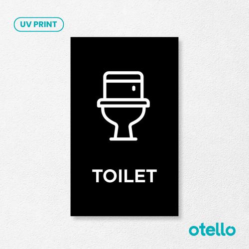 Jual Toilet Sign Board Akrilik Print Papan Petunjuk Signage Ruangan ...