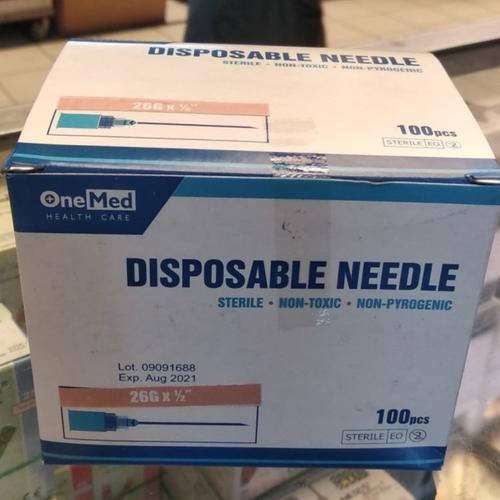 Jual Needle 26 G onemed 1 box isi 100 pcs - Jakarta Timur - WinMed ...