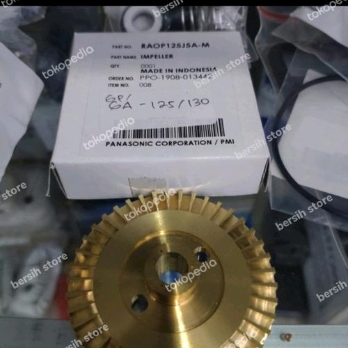 Jual IMPELER POMPA AIR PANASONIC GA / GP 125, GA/GP 130, GA/GP 139 ASLI - GP 125 JPX - Kota ...