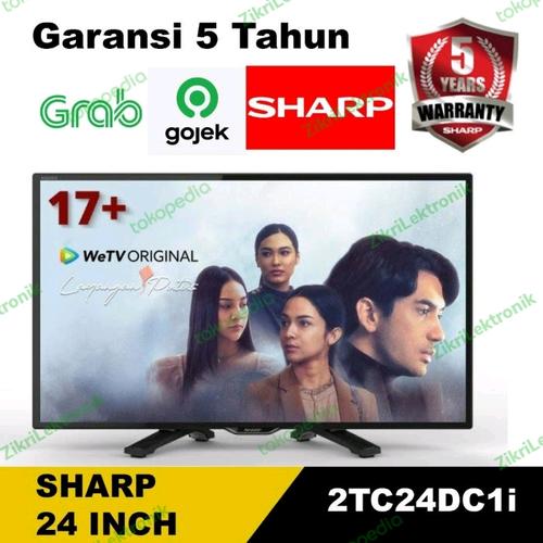 Jual LED TV 24 INCH DIGITAL SHARP 2TC24DC1I digital tv 24 " sharp 24DC1i - Kota Batam ...