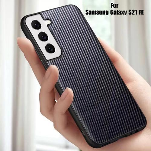 Jual CARBON TEXTURED CASE SAMSUNG GALAXY S21FE / S21 FE HIGH GRADE ...