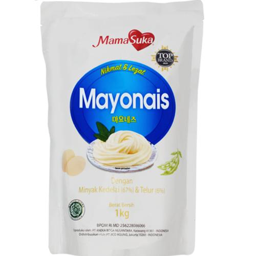 Jual MAMASUKA MAYONNAISE SAUCE 1 KG - SAUS MAYONES MAMASUKA HALAL ...