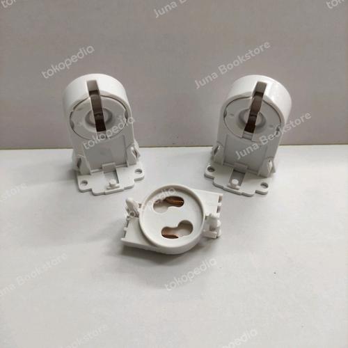 Jual FITING TL T8 NEON LED FITTING KAKI TL 1 SET - Fitting saja ...