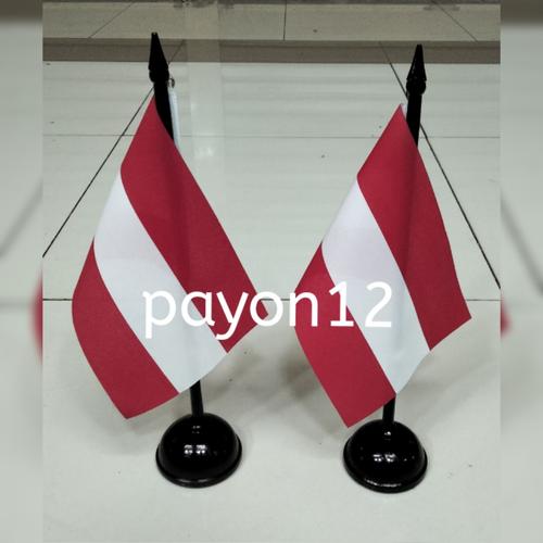 Jual tiang bendera meja kayu dan bendera AUSTRIA - Jakarta Pusat ...