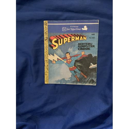 Jual Komik langka cetakan pertama: superman bertemu komputer crook ...