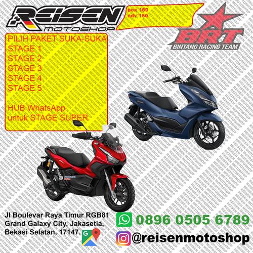 Jual paket bore up BRT honda PCX 160 / ADV 160 [TERLENGKAP] - STAGE 4 ...