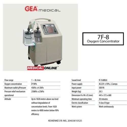 Jual Oxygen Concetrator 8 Lpm Gea / Oksigen Concetrator ( Request ...
