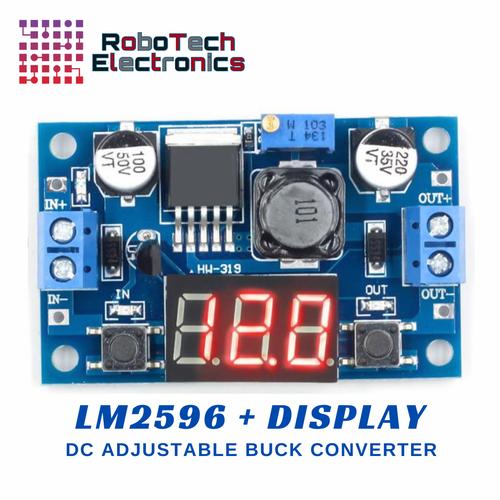 Jual LM2596 3A Converter DC to DC Regulator Step Down With Display ...