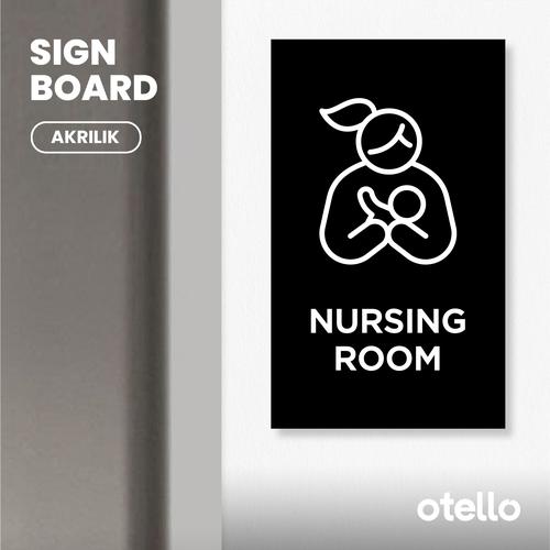 Jual Nursing Room Sign Board Akrilik Print Papan Nama Label Acrylic ...