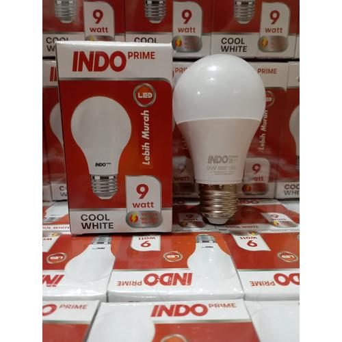 Jual LAMPU MURAH LED INDO PRIME 9 WATT MURAH BERGRANSI 1 TAHUN - Kab ...