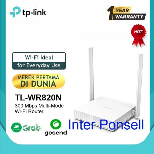Jual TP-LINK TL-WR820N 300Mbps Wireless N Router tplink wr820 TL-WR820N ...