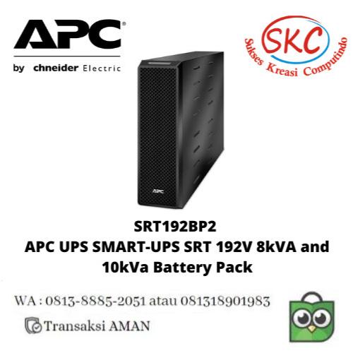 Jual APC UPS SRT192BP2 SMART-UPS SRT 192V 8kVA and 10kVa Battery Pack - Jakarta Barat - Sukses ...