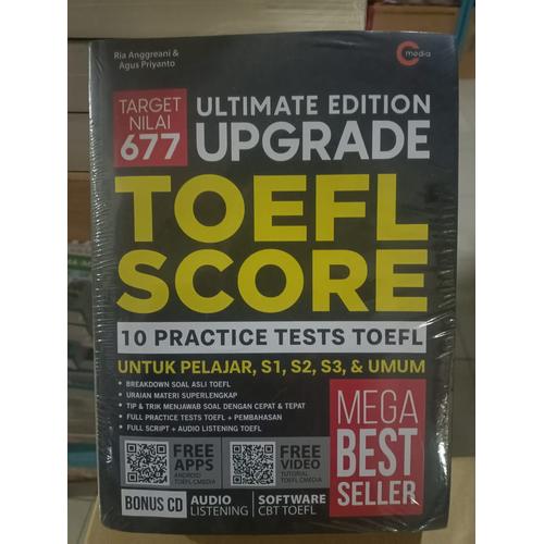 Jual Buku Target Nilai 677 ULTIMATE EDITION UPGRADE TOEFL SCORE (PLUS CD) - Kota Surabaya ...