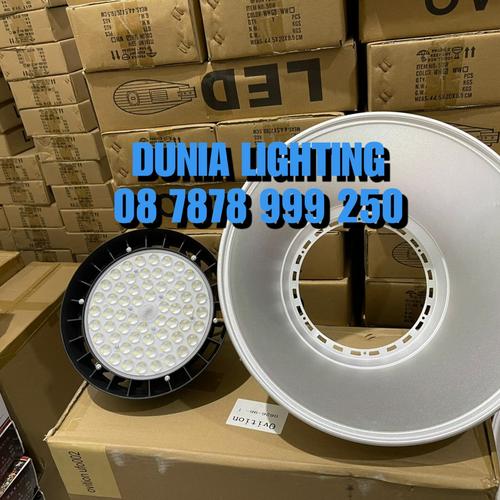 Jual LAMPU HIGHBAY LED UFO CORONG 200WATT KAP INDUSTRI HIGH BAY 200W ...