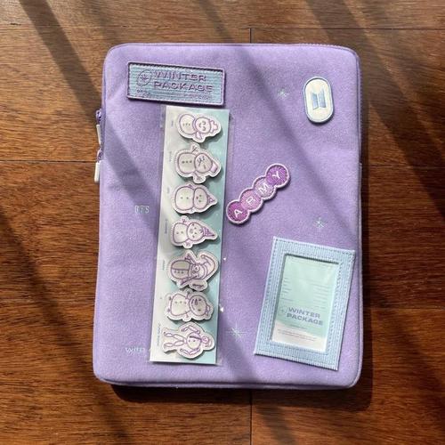 Jual Sharing Winter Package BTS 21 photobook cd pouch wappen photoset mini - pouch + wappen ...