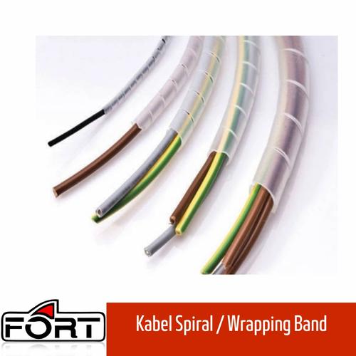 Jual Kabel spiral/spiral wrapping band pelindung kabel - KS10 - Jakarta ...
