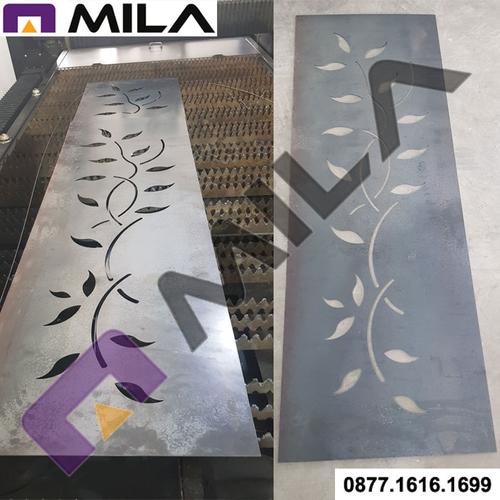 Jual laser cutting plat besi 1mm S dekorasi fasad pagar devider partisi ...