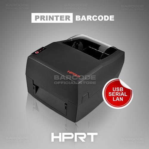 Promo HPRT XT-300 Printer Barcode Direct Thermal Transfer USB Serial ...