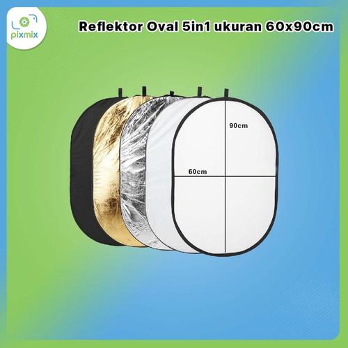 Jual Reflektor 5 in 1 ukuran 60 x 90 cm Pixmix reflektor - Jakarta ...