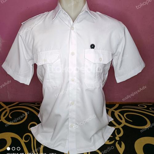 Jual seragam putih pns baju dinas putih seragam pdh kemeja putih dishub ...