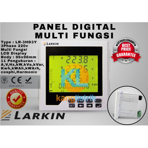 Jual DIGITAL PANEL METER MULTI FUNGSI 3PHASE HARMONIC 96x96 LARKIN LR-3HD3Y - Jakarta Barat ...