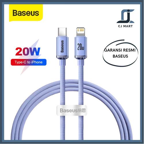 Promo KABEL DATA IPHONE BASEUS CABLE TYPEC TO LIGHTNING FAST CHARGING ...