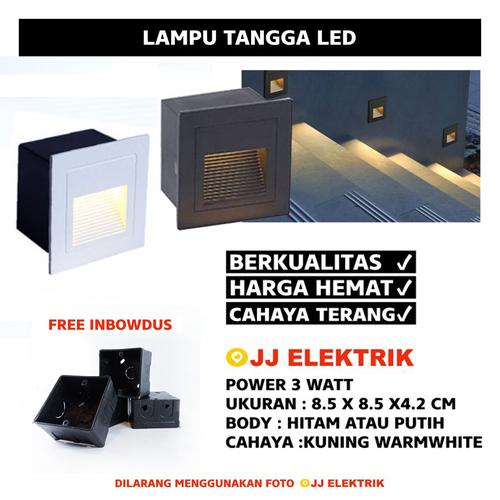 Promo Lampu Tangga Dinding LED Outdoor 3W 3 Watt Waterproof Step Light ...