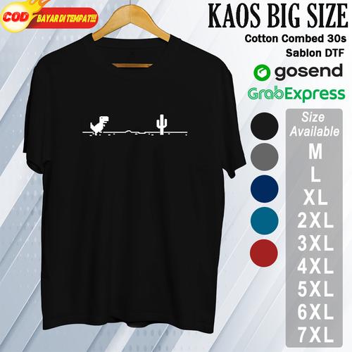 Promo Tshirt Kaos Distro Jumbo Pria Big Size XXL XXXL 4XL 5XL 6XL 7XL ...