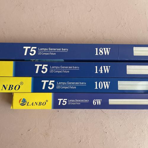 Jual Lampu TL T5 LED 30cm /60cm/90cm/120cm | Lampu TL LED LANBO - 10W ...