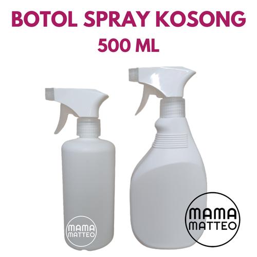 Jual BOTOL SPRAY KOSONG PUTIH ESTETIK 500ml / BOTOL SPRAY HDPE - Kota ...