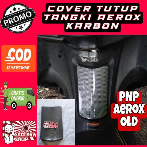 Jual Cover Tutup Tangki Bensin Aerox Old Model Karbon Not Carbon Kevlar ...