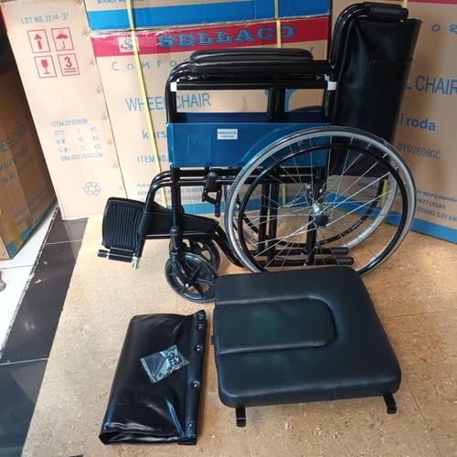 Jual KURSI RODA 2 IN 1 SELLA/KURSI RODA TOILET - 2in1 modif+jok ...