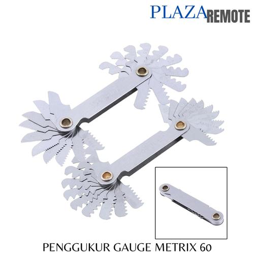 Jual THREAD SCREW PITCH PENGUKUR BULUR BAUT PRESISI MAL ULIR GAUGE - 50 ...
