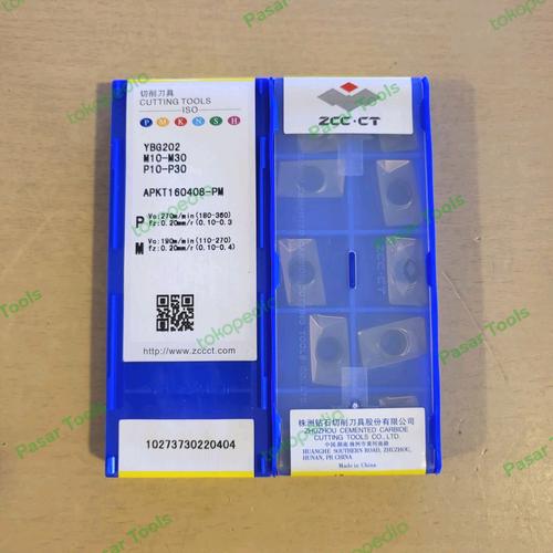 Jual INSERT APKT 160408 ZCC MATA MILLING APKT 1604 INSERT MILLING APKT ...