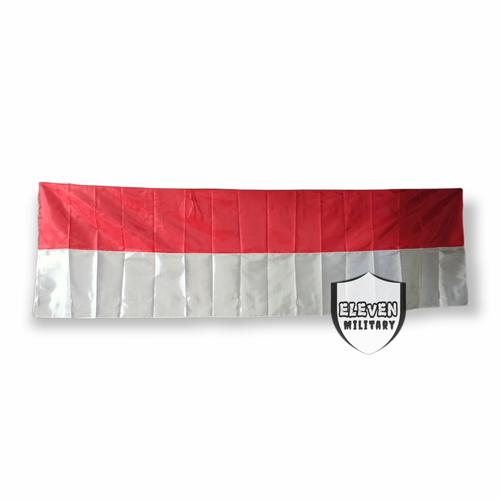 Jual BENDERA MERAH PUTIH UNTUK TERAS BENTUK BALOK - 3meter x 55cm ...