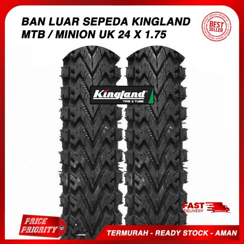 Jual Ban LUAR Sepeda 24 x 1.75 Ban luar 24 x 175 KINGLAND MTB, Minion, mini - Jakarta Barat ...