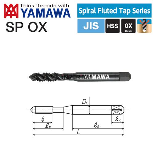 Promo Tap Mesin M16 X 2 SP OX YAMAWA Taps Machine M16X2 Spiral HSS ...