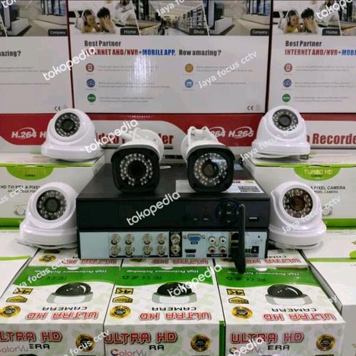 Jual Paket Cctv 6 Camera 5mp Fullhd lengkap - HARDISK 2000GB - Jakarta ...