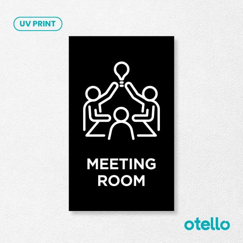 Jual Meeting Room Sign Board Akrilik Print Papan Petunjuk Signage ...