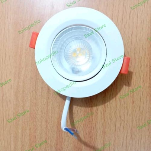 Jual Downlight Tanam 5W Warmwhite - LED COB - Spotlight Sorot Etalase ...