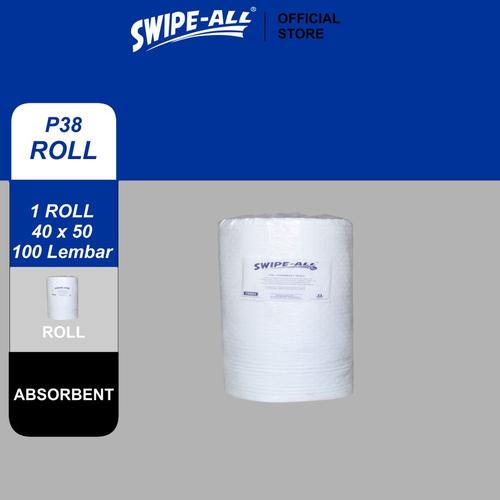 Jual SWIPE-ALL P38 OIL SORBENT ROLL, 40 X 50 CM, 100 SHEETS PER ROLL ...