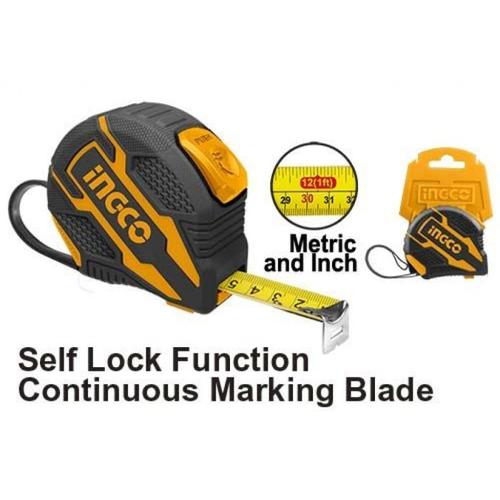 Jual INGCO HSMT08519 - METERAN 5 METER 5M STEEL MEASURING TAPE ALAT ...