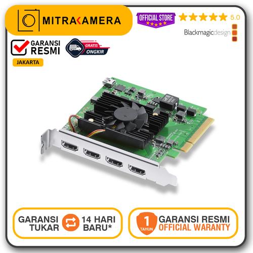 Jual Blackmagic Design DeckLink Quad HDMI Recorder Capture Card - Kota ...