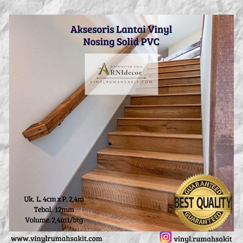 Jual Aksesoris Vinyl Tangga/List Tangga Step Nosing PVC Solid/Padat ...