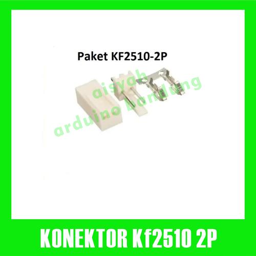 Promo KF2510-2P Connector Kit Straight Pitch 2.54mm 2Pin Kkonektor kf2510 2p - Kota Bandung ...